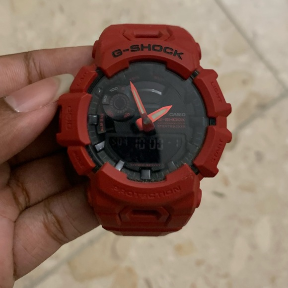 G-Shock | Accessories | Casio G Shock Shock Resistant Move Red Watch ...